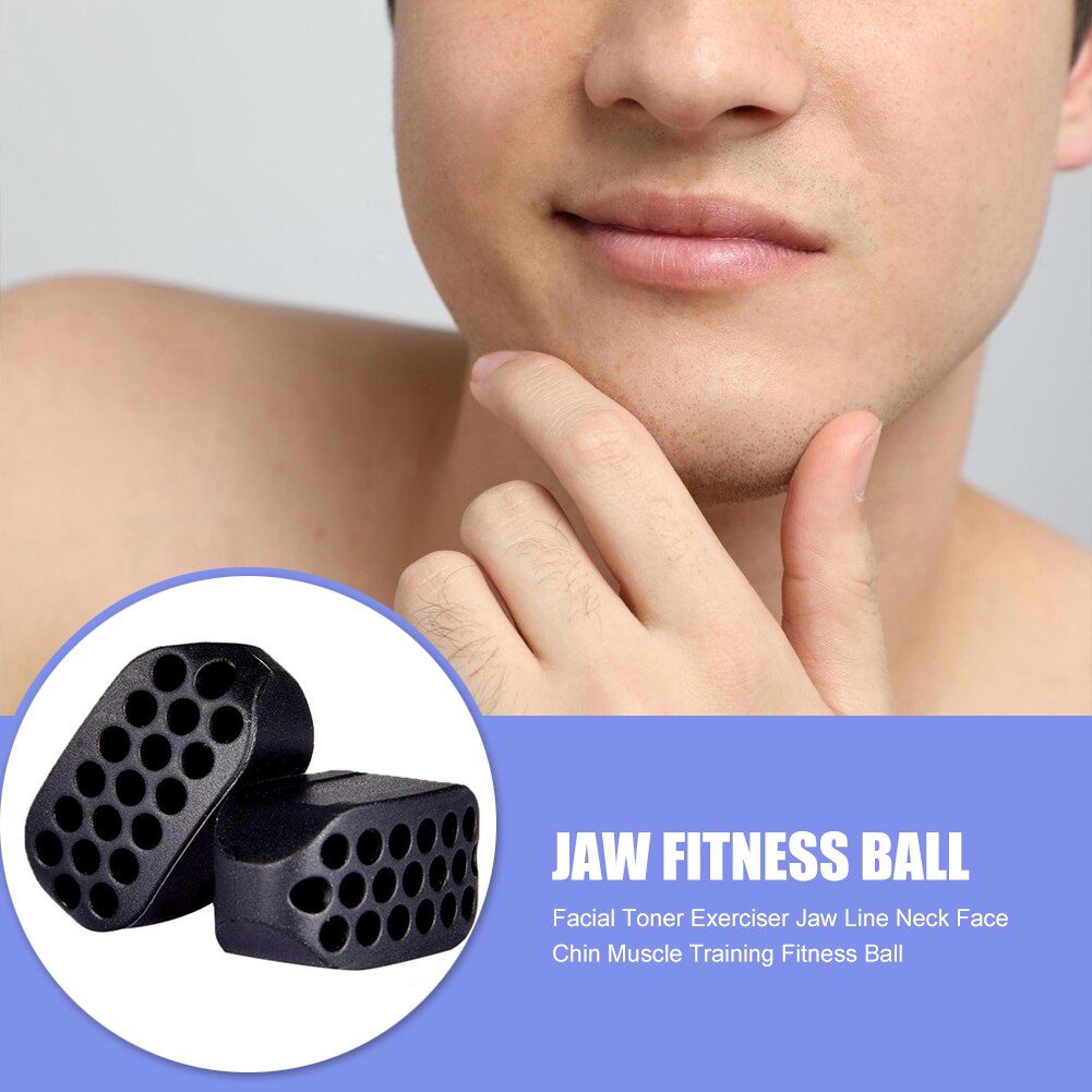 2pcs JawLine Exerciser Ball Facial Jaw Muscle Tone... – Grandado