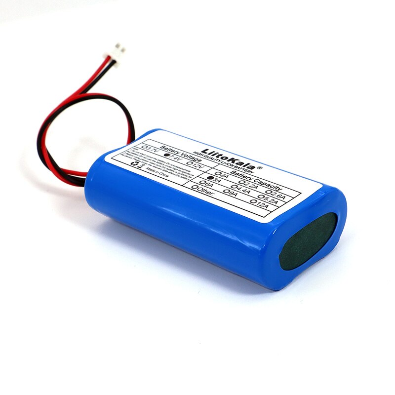 Liitokala 7.4V 18650 Lithium Battery Pack 2S 2.6ah... – Grandado