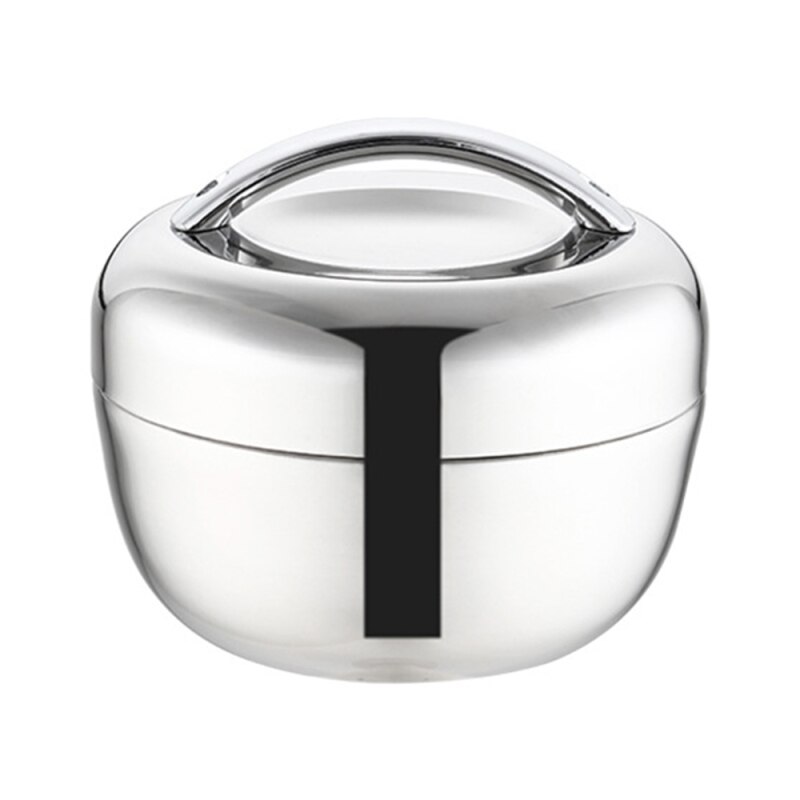 Stainless Steel Mini Double Layer Round Bento Box ... – Grandado