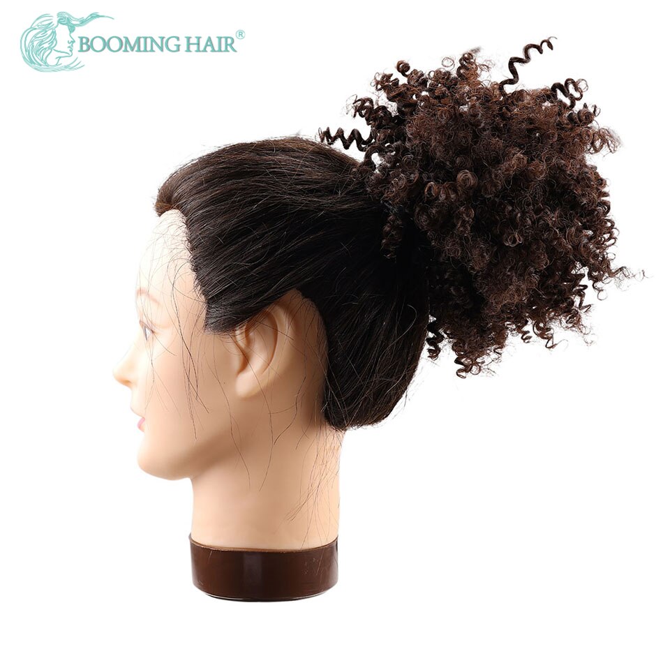 Short Afro Puff Synthetic Hair Bun Chignon Hairpie... – Vicedeal
