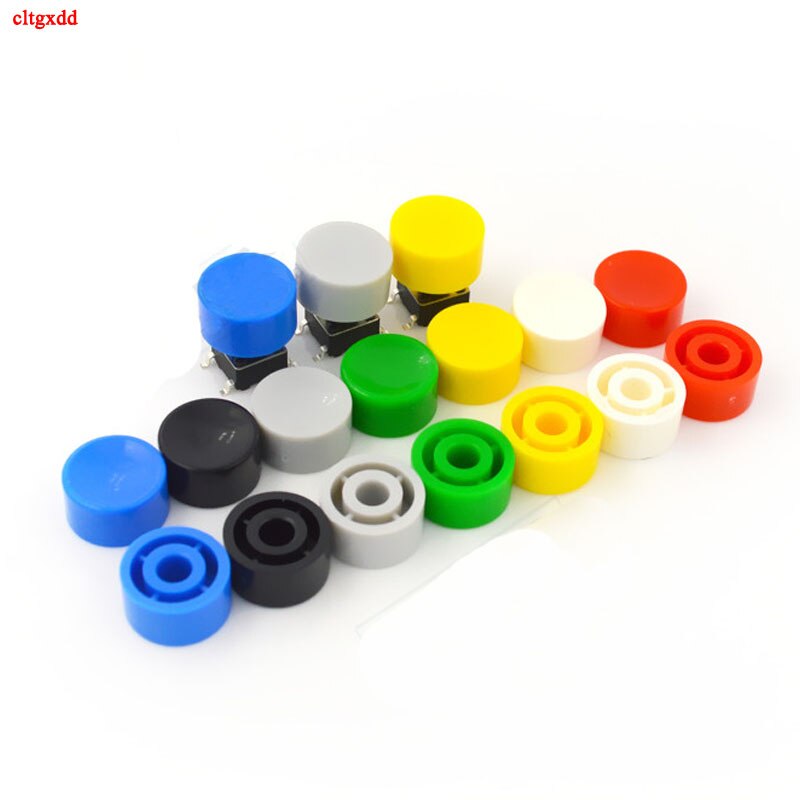 20 PCS A17 Plastic Tactile Switch Button Caps Push... – Vicedeal