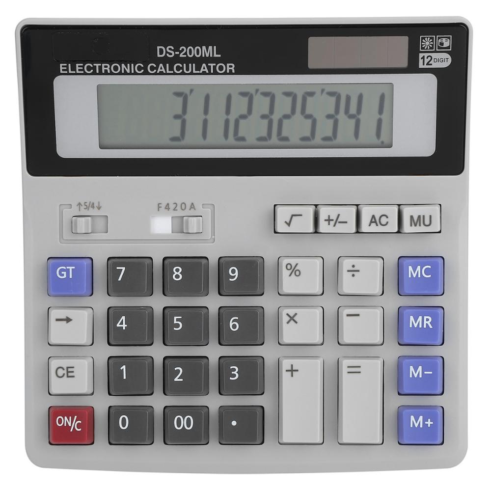LCD Screen Calculator Solar Powered Calculator LCD... – Grandado LCD Screen Calculator Solar Powered Calculator LCD... – Grandado