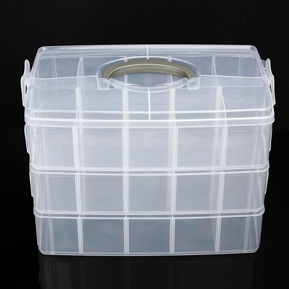 30 Grids Plastic Storage Box Portable Detachable H... – Grandado
