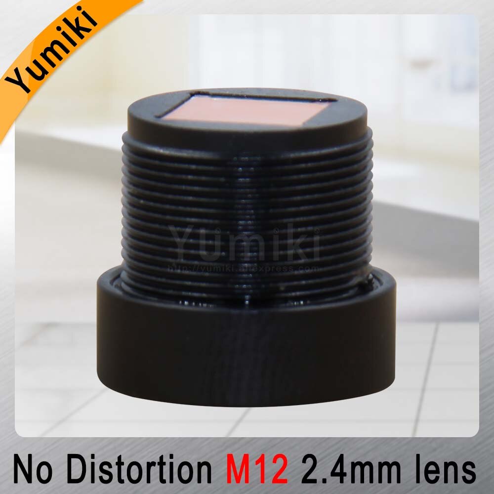 Yumiki 2.4mm M12 Lens 1/3 Inch 5MP IR F1/2.0 No Di... – Grandado