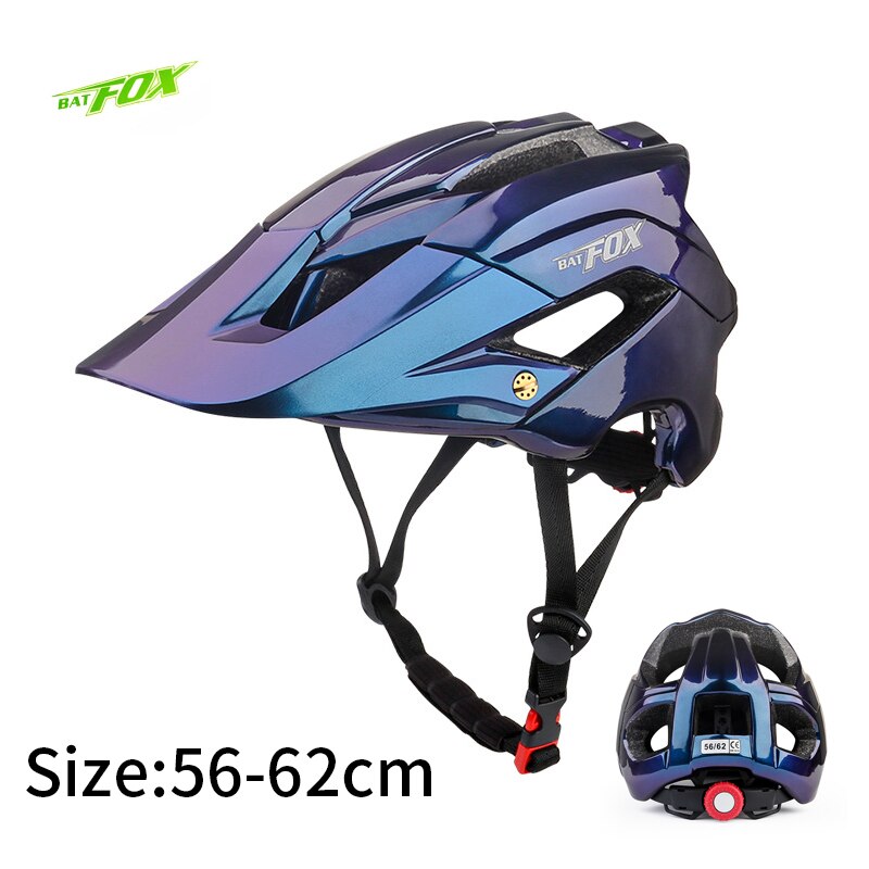BATFOX Bicycle Helmet Road Mountain Bike Helmet MT... – Grandado