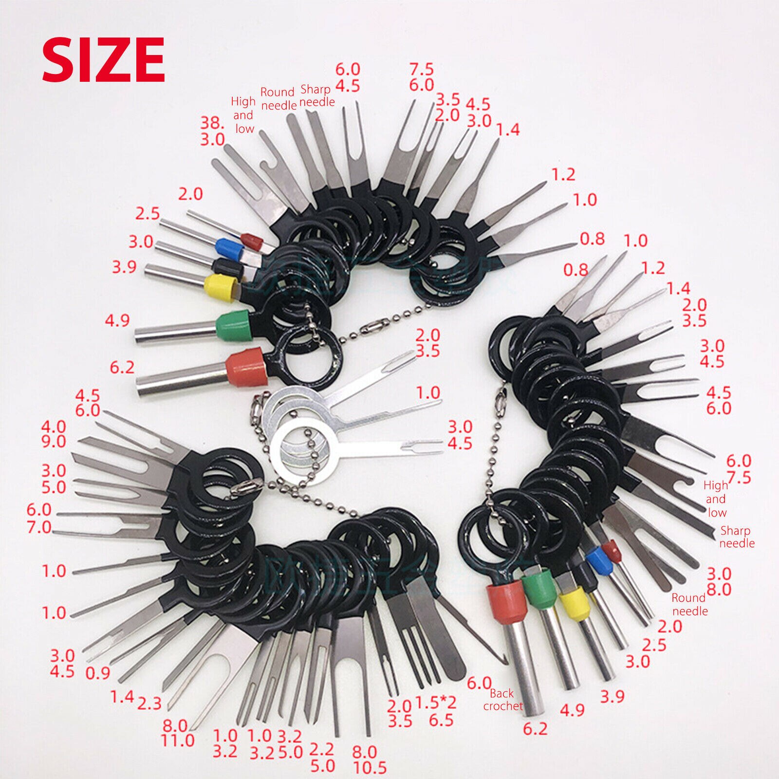60Pcs Car Terminal Removal Tool Kit Wire connector... – Grandado