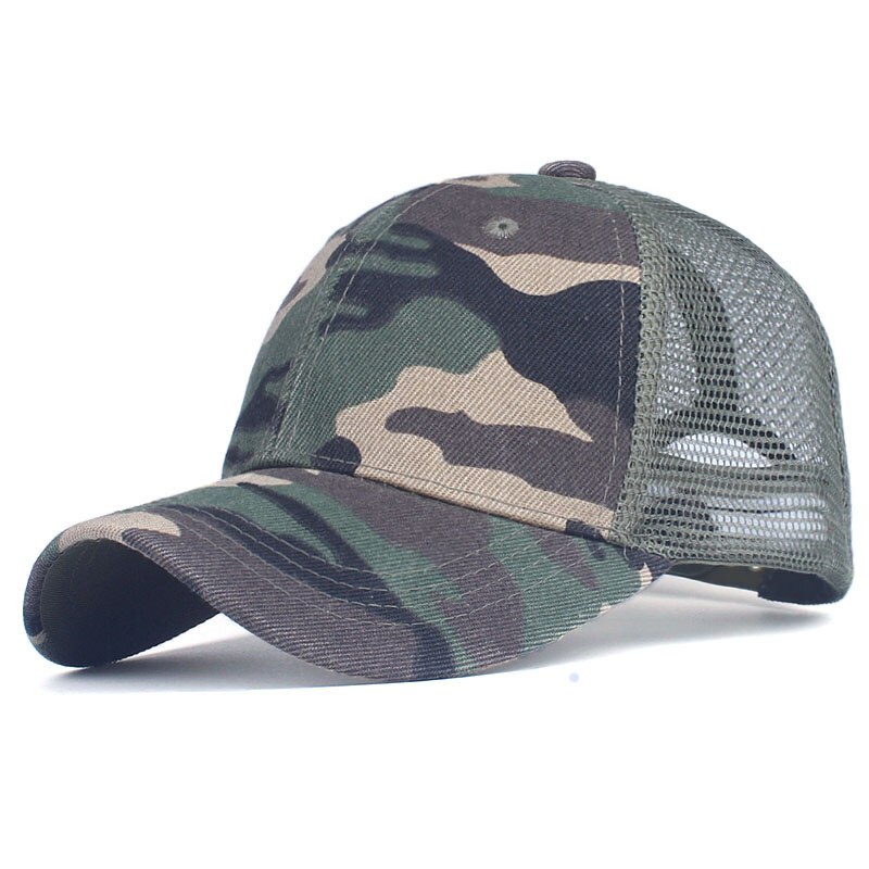 Xthree camouflage baseball cap mesh cap for men wo... – Vicedeal