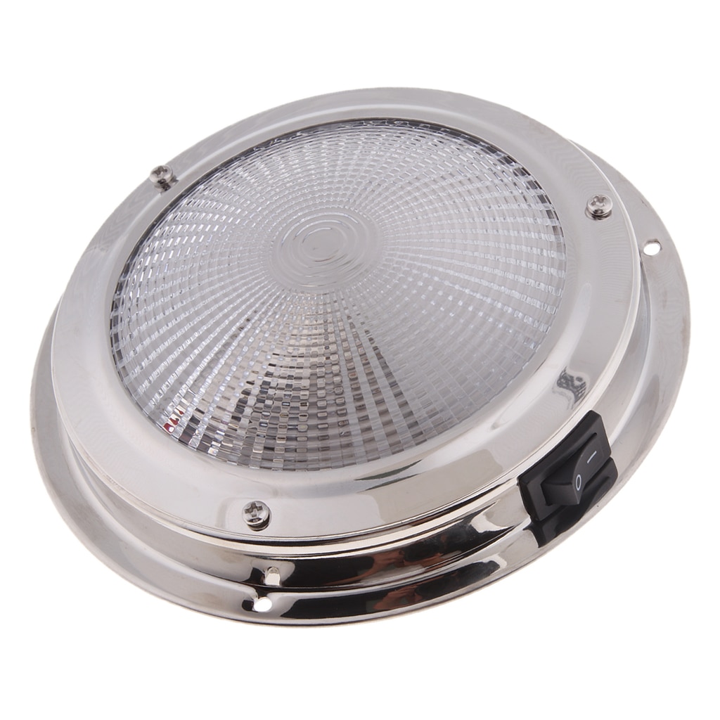 12V 10W Stainless Steel Marine Boat Ceiling Cabin ... – Grandado