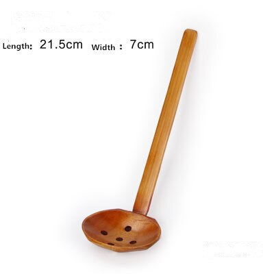 Japan Stijl Lange Hand Houten Lepel Log Servies Pa... – Grandado
