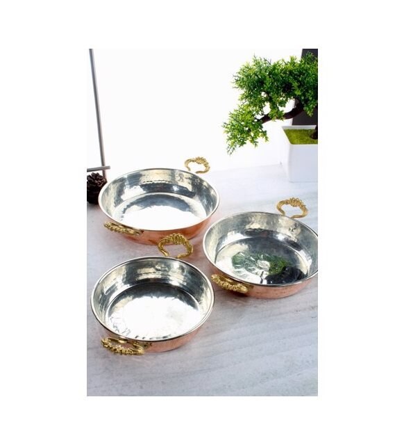 Traditional Turkish Copper Egg Omelette Pan, Sahan... – Grandado