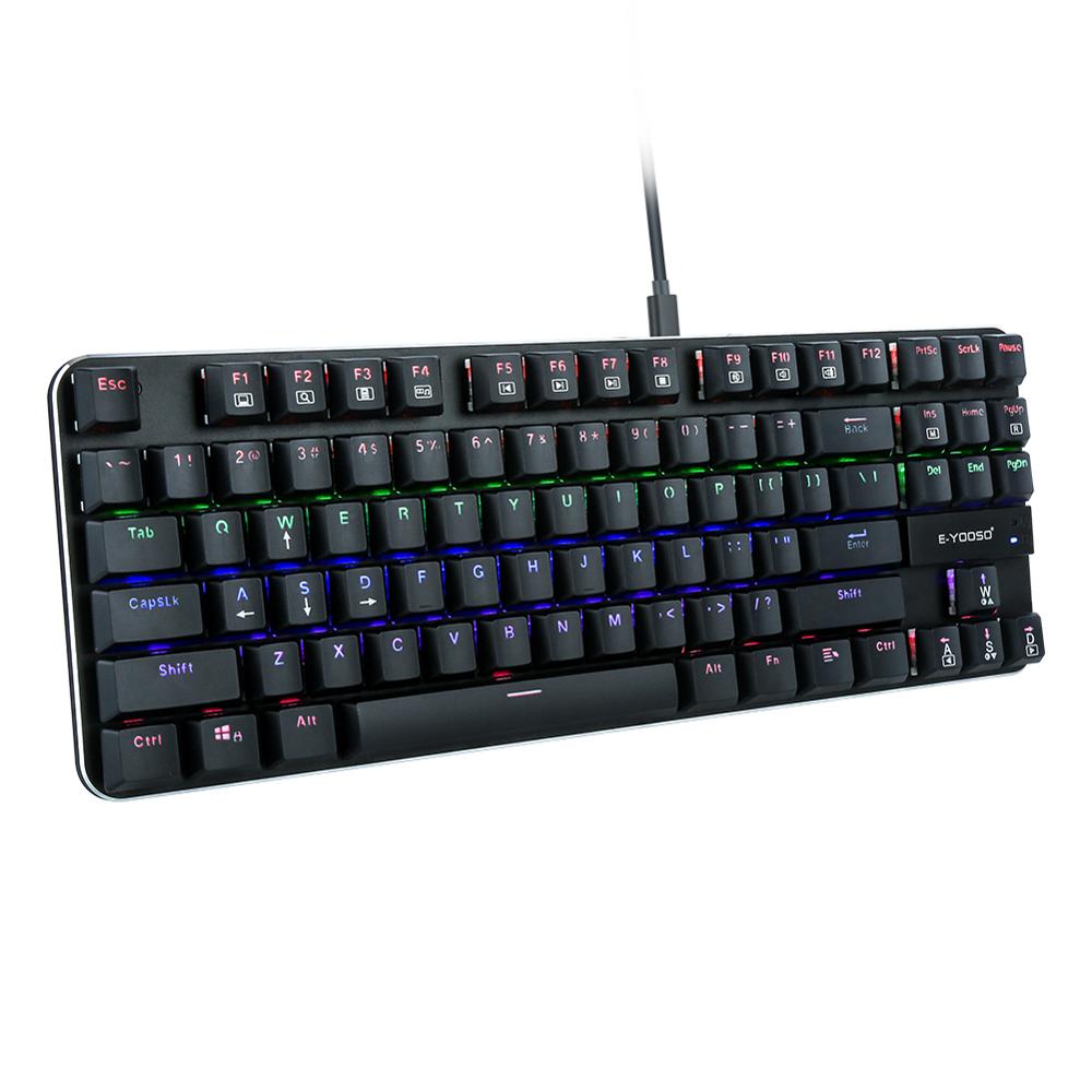 K630 Mechanical Keyboard RGB Backlit Wired Game Ke... – Grandado