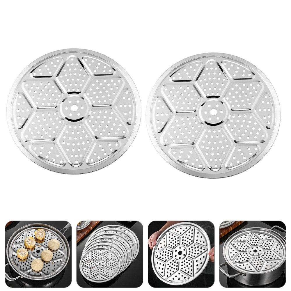 2Pcs Stainless Steel Pressure Cooker Canner Rack S... – Vicedeal