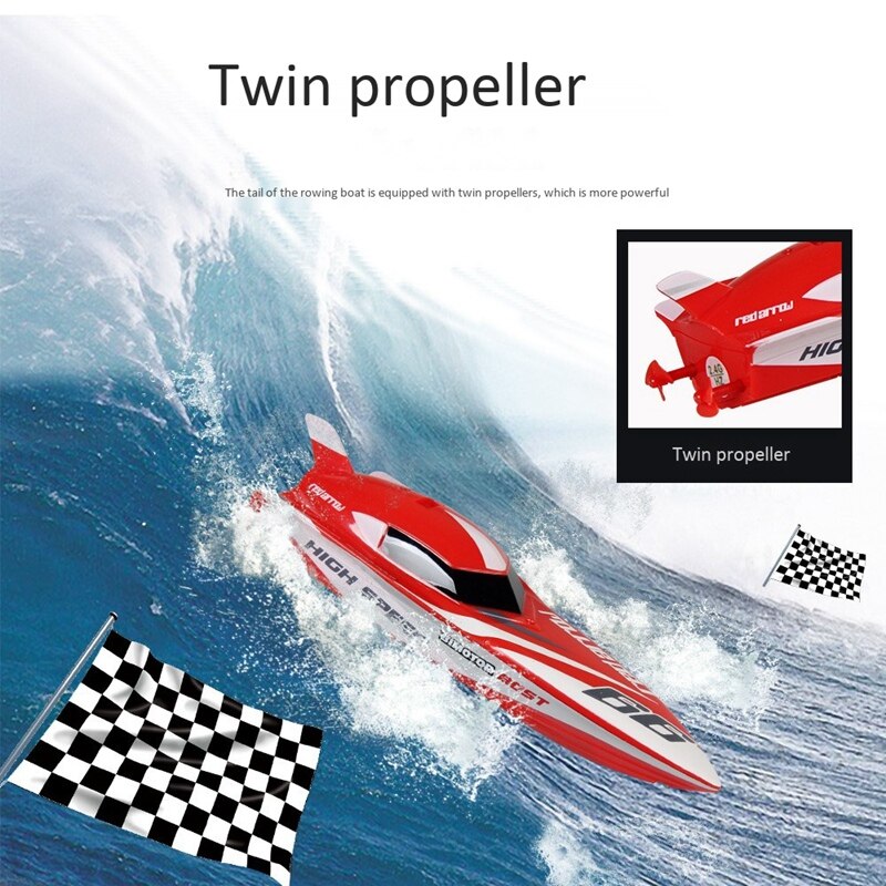 FBIL-RC Rowing Water Stunt Children's Toy Mini RC ... – Grandado