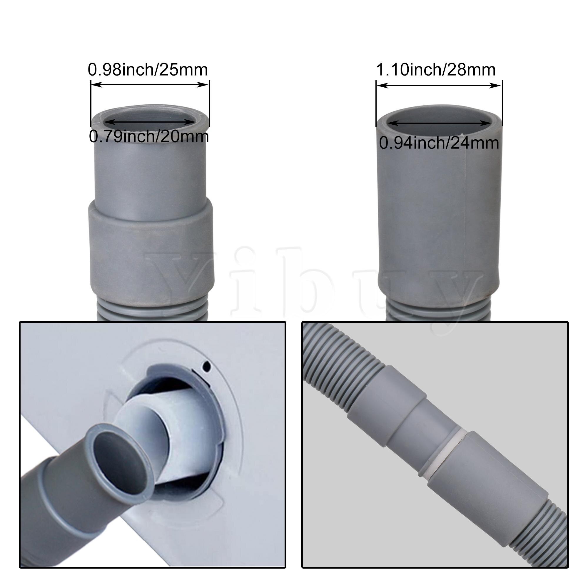 Grey 1 M Tubing Flexible Drain Pipe Hose Kits Dock... – Vicedeal
