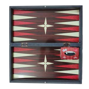 Wooden Backgammon Game 2 Player Skill Games Backga... – Vicedeal