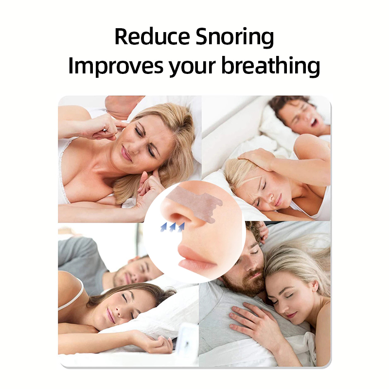 10/60Pcsstop Snurken Patch Ademen Nasale Strips Ad... – Vicedeal