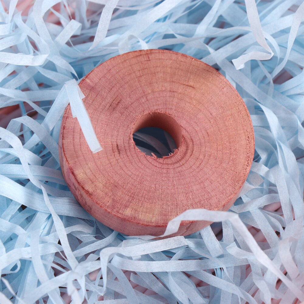 20pcs Cedar Wood Circular Ring Wooden Round Chips ... – Grandado