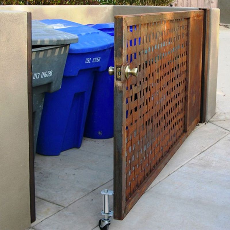 4/5 Inch Heavy Duty Rubber Mute Spring Loaded Gate... – Grandado