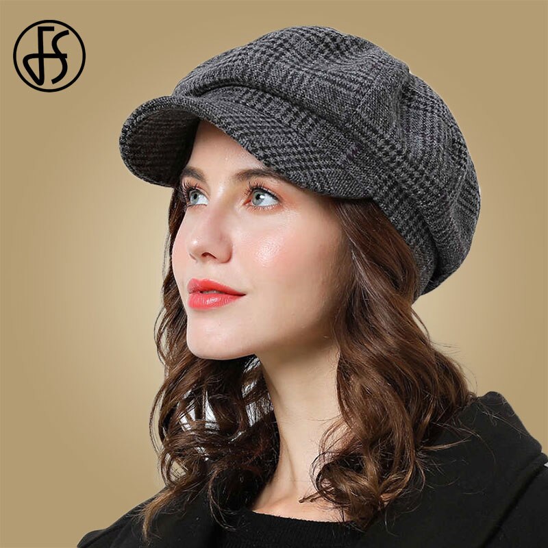 Vintage Vrouwen Baseball Cap Winter Katoenen Hoede... – Grandado