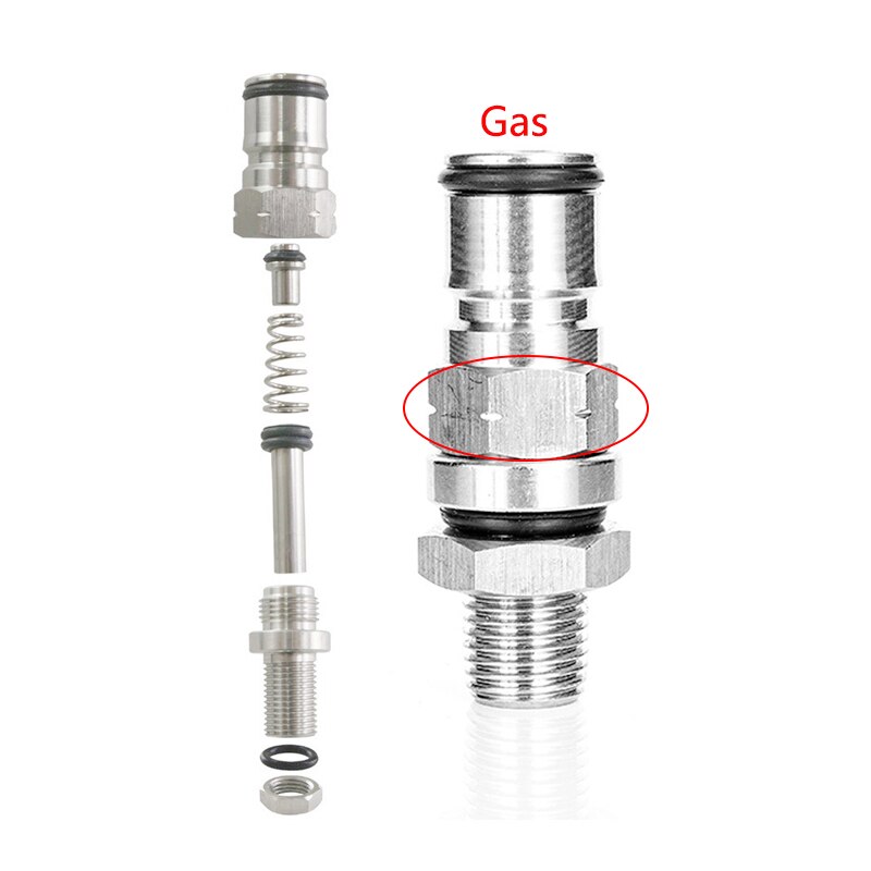 Stainless Steel Gas/Liquid Valve Kegs Ball Lock Po... – Vicedeal