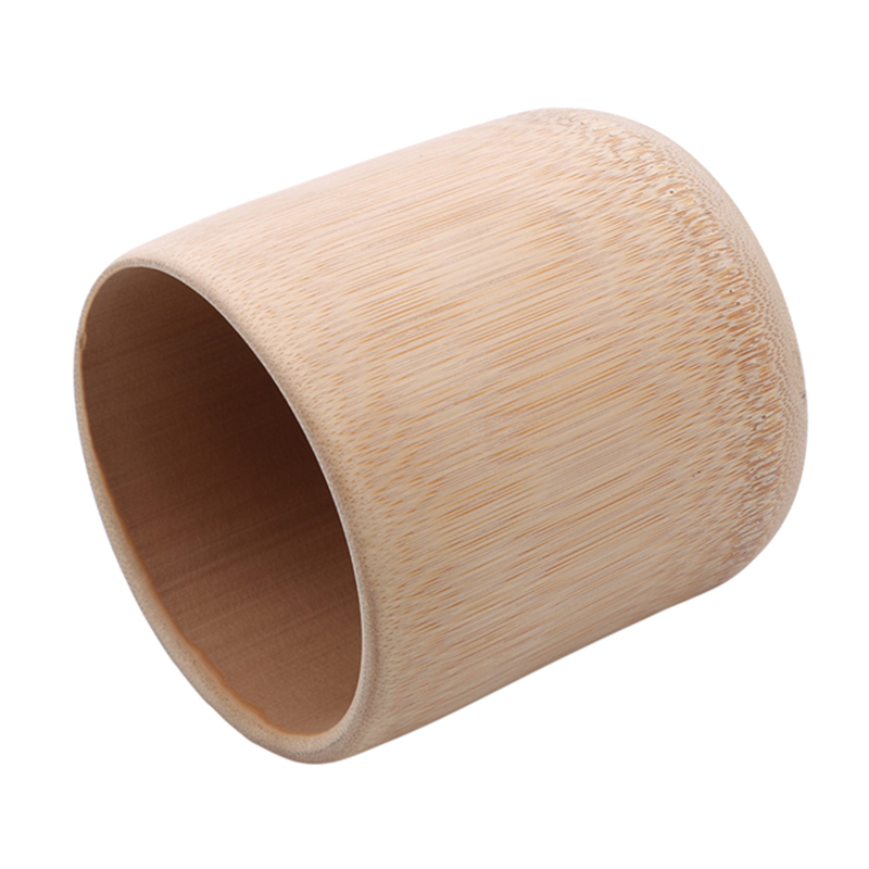 Bambus runde te kopper naturlig miljøbeskyttelse r... – Grandado