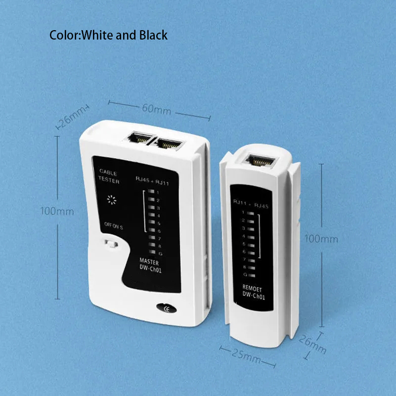 Lan Network Cable Tester Continuity Tester For Rj4 Vicedeal
