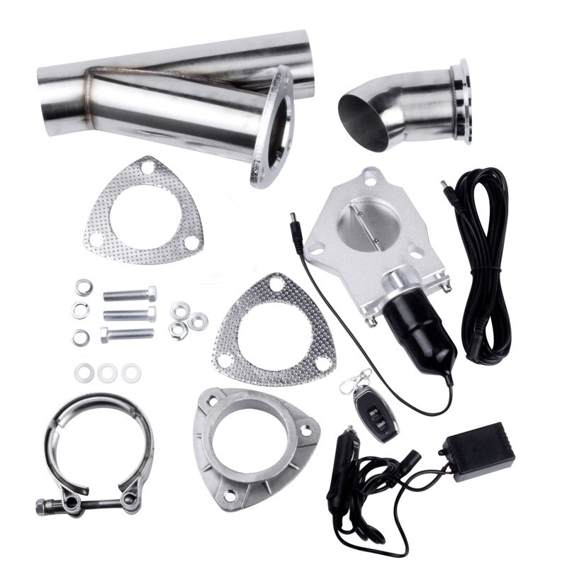 2.25 Inch Stainless Steel Headers Y Pipe Electric ... – Grandado