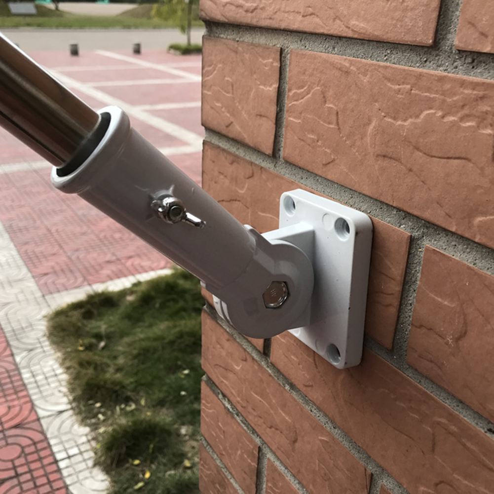 180° Adjustable Wall Mount Flag Holder Aluminum Fl... – Grandado