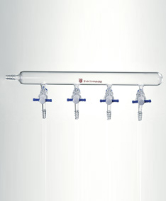 M500062 Vakuum verteiler, teflon stopcocks, anzahl... – Grandado