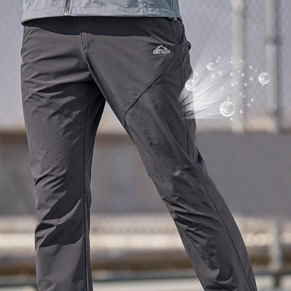 Outdoor Waterproof Sweatpants Men's Sport Pure Col... – Grandado