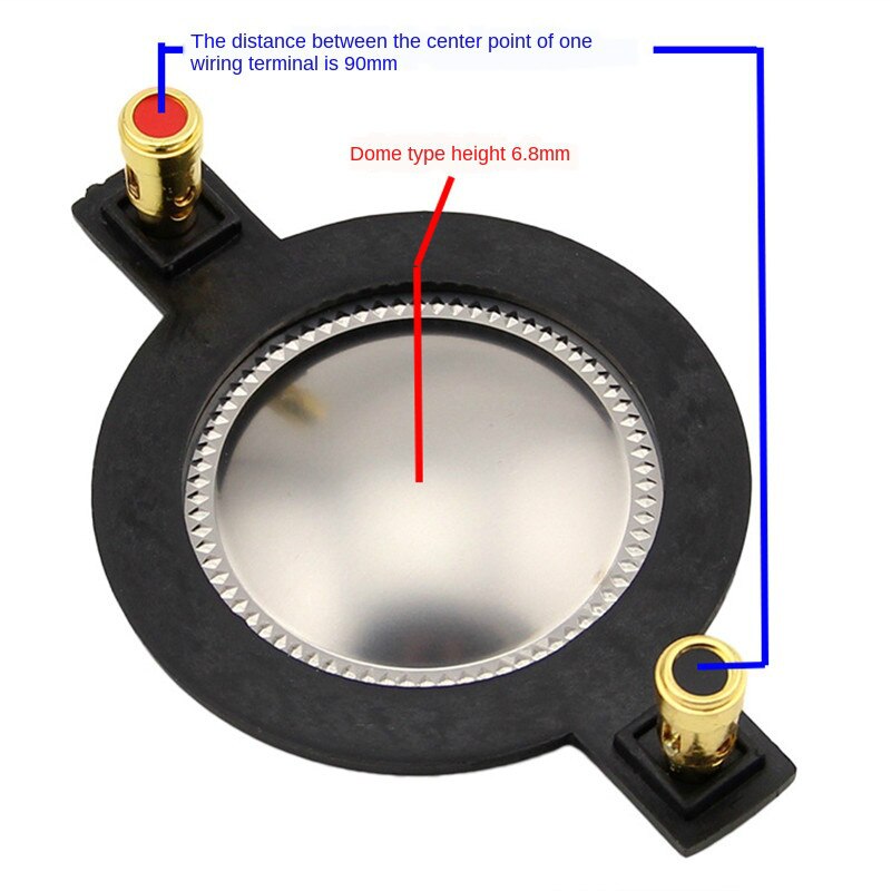 2pcs 44.4mm 8 Ohm Tweeter Voice Coil Titanium Film... – Vicedeal