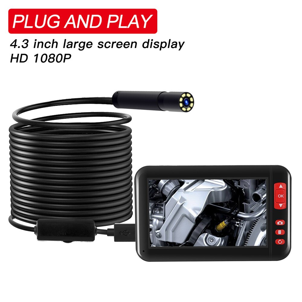10M HD1080P 8MM Lens Screen inspection endoscope c... – Vicedeal