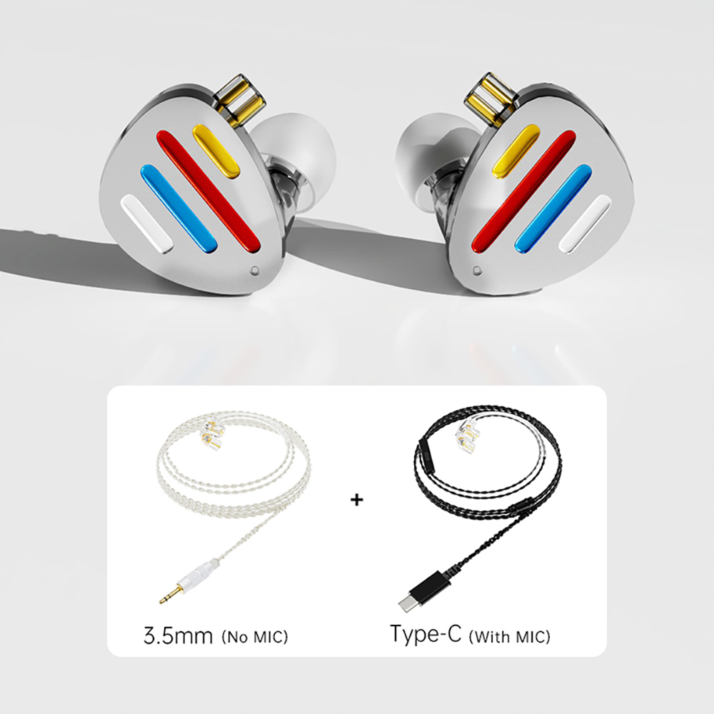 ND X12 Wired IEM Earphones 10mm Dynamic Driver +5B... – Grandado