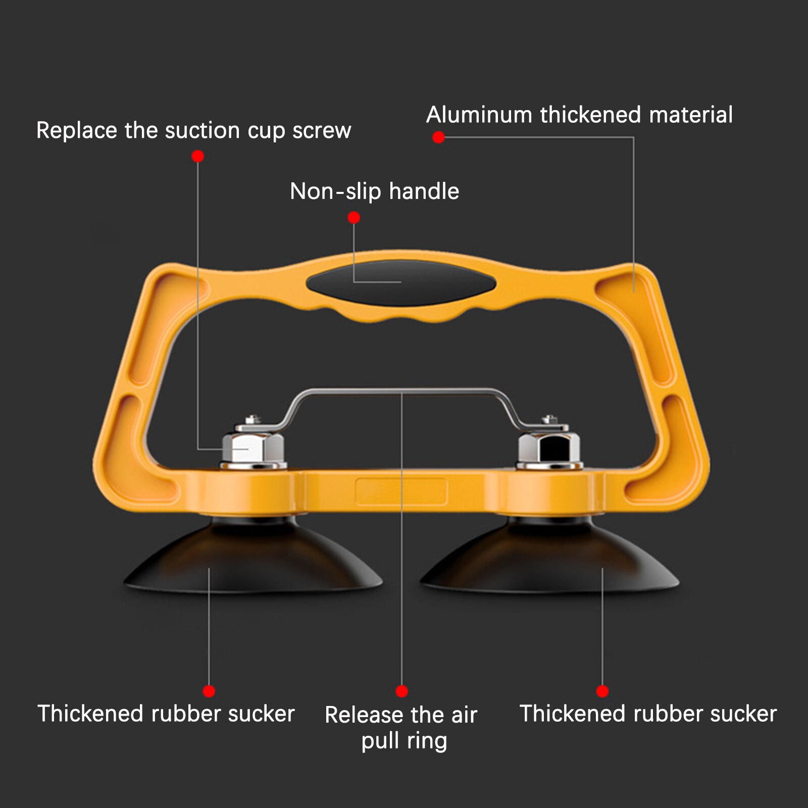 Plate Lifters Manual Lifting Handling Tools Vacuum... – Grandado