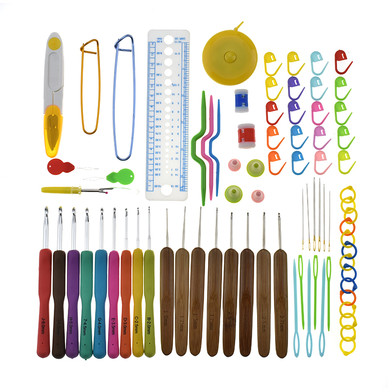 Crochet Hook Set Yarn Weave Knitting Hooks Needles... – Vicedeal