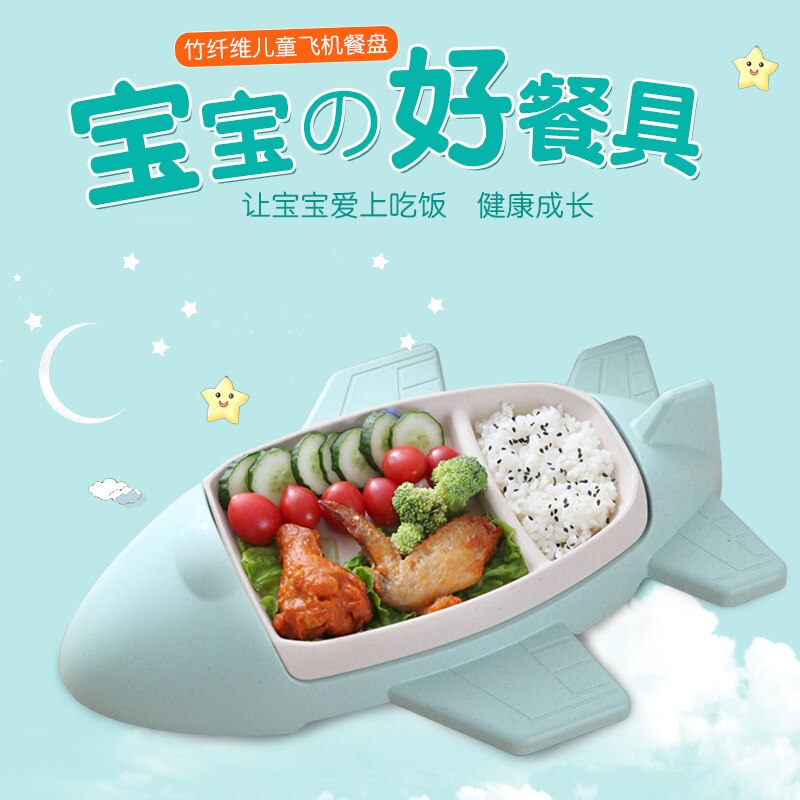 Kids Lunch Box Breakfast Bento Box Flight Bamboo F... – Grandado