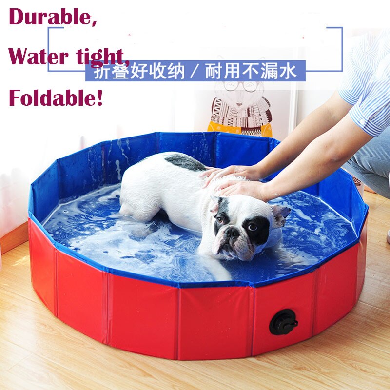 Dog Pool Foldable Dog Swimming Pool Pet Bath Swimm... – Grandado