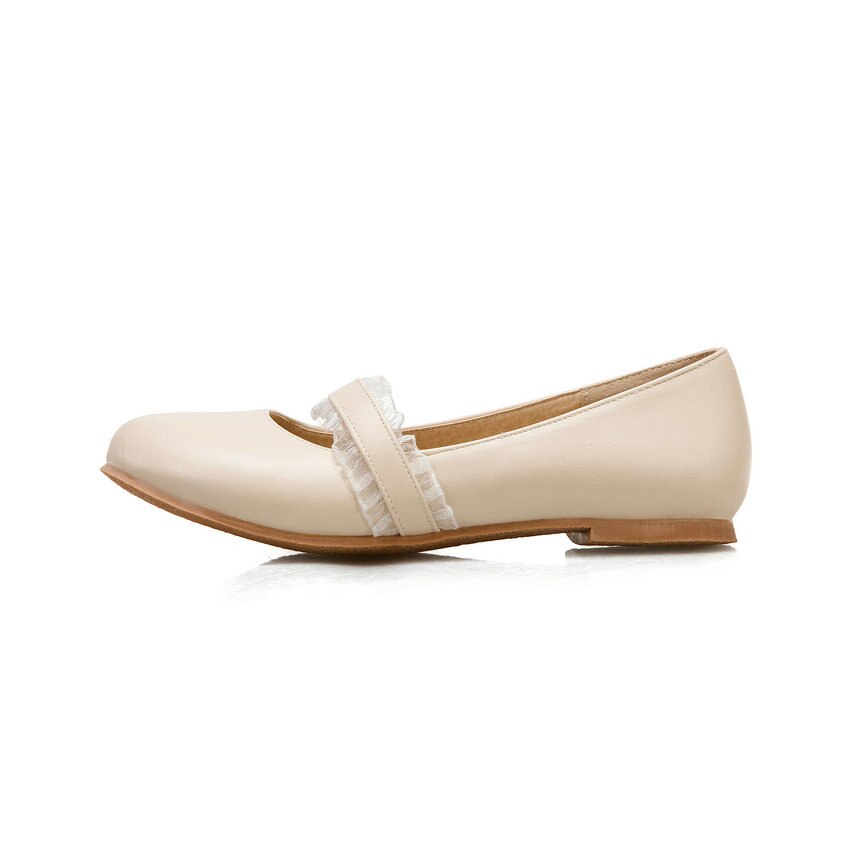 QUTAA Spring Summer Round Toe Casual Female Flat H... – Vicedeal
