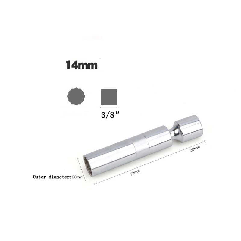 3/8" 14/16mm Spark Plug Special Sockets 12-tooth F... – Grandado