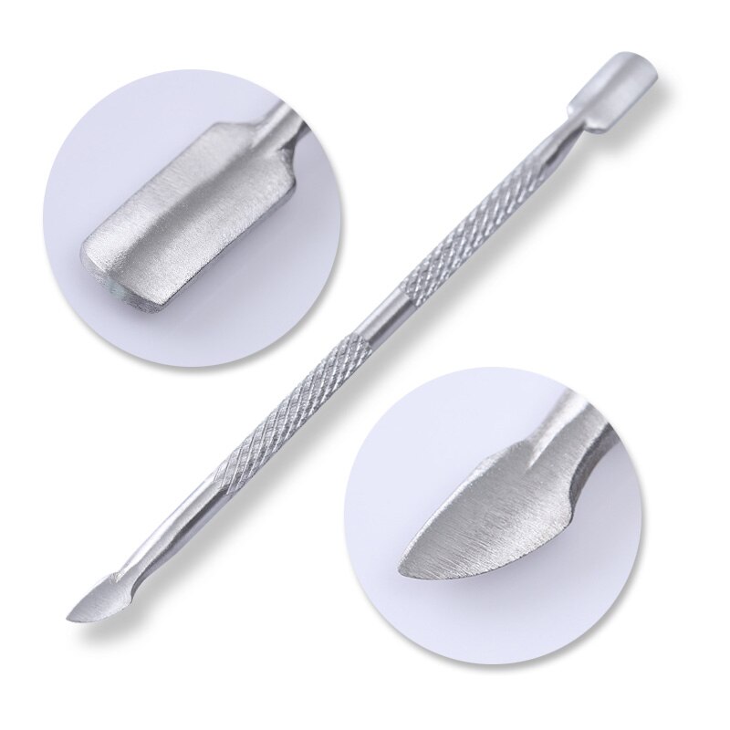 1PC Dual-ended Nail Cuticle Pusher Spoon Cutter Ge... – Grandado