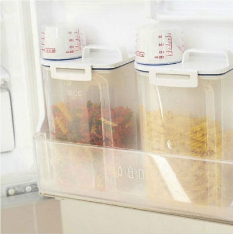 2L Plastic Cereal Dispenser Storage Box Kitchen Fo... – Grandado
