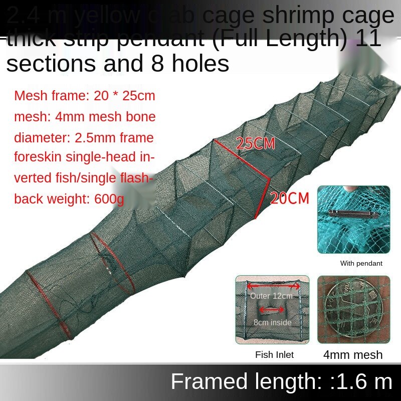 Shrimp fishing net lobster ground net catching lob... – Vicedeal