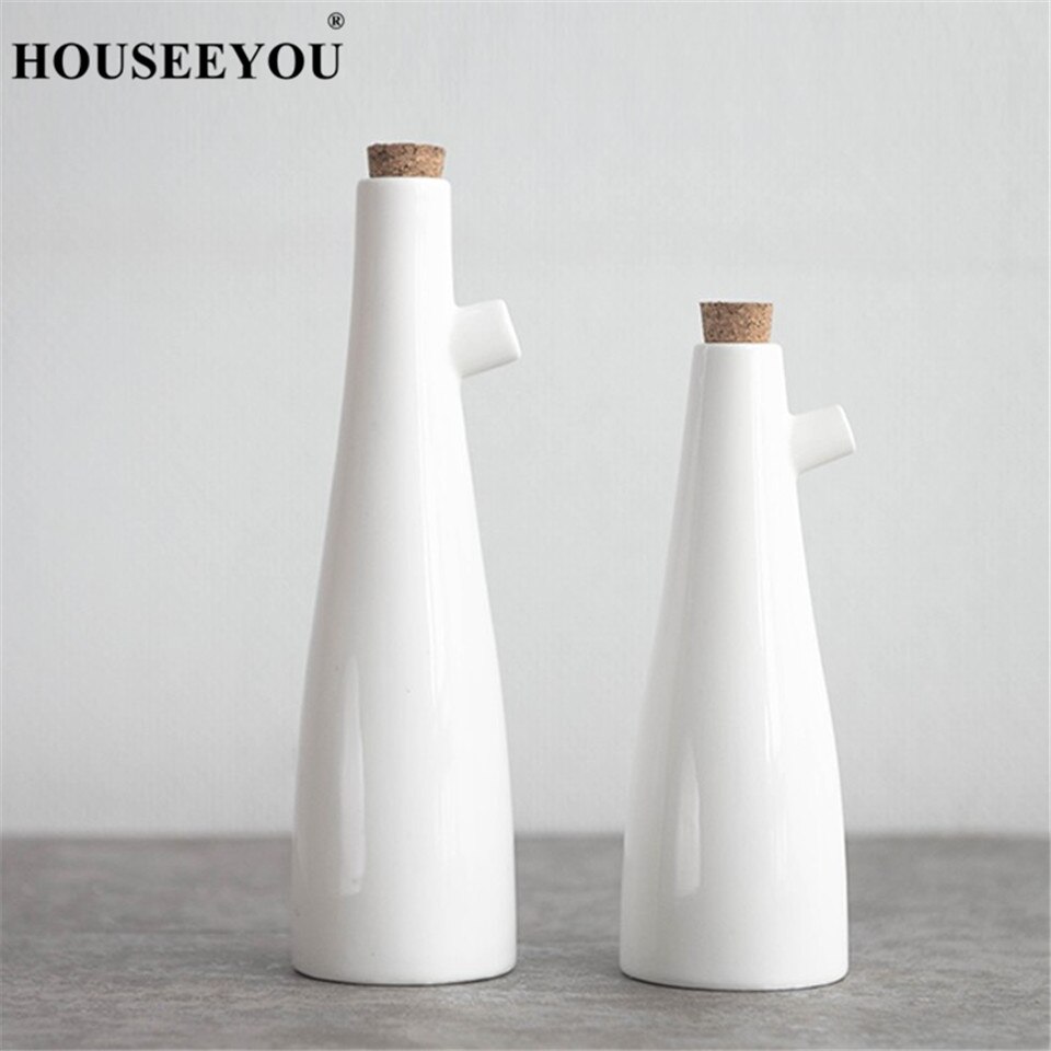 HOUSEEYOU Keramische Gravy Boten Sojasaus Fles Dis... – Grandado