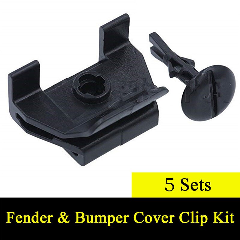 Car Auto Front Fender & Bumper Cover Clips Kit Set... – Grandado