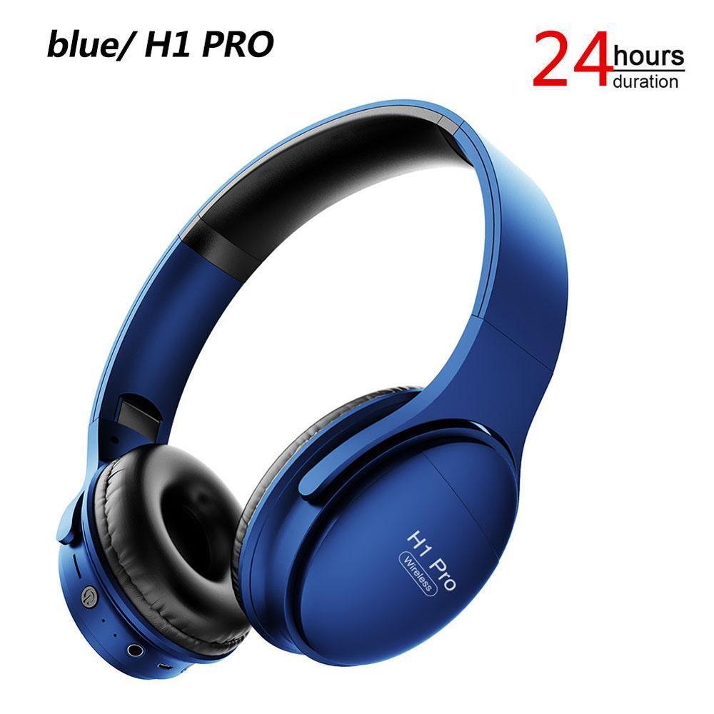 H1 Pro Bluetooth Headphones HIFI Stereo Wireless E... – Grandado