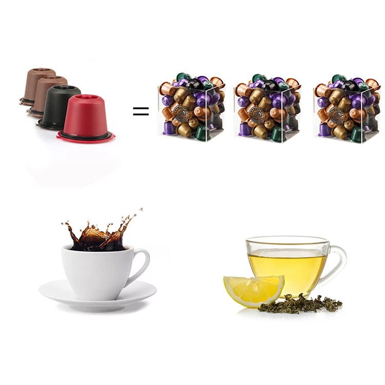 3Pcs Herbruikbare Koffie Capsules Pod Nespresso Ro... – Vicedeal