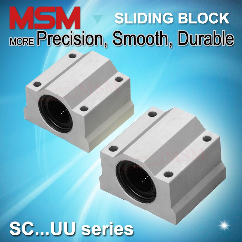 4pcs MSM Linear Bearing Blocks SC8UU SC10UU SC12UU... – Vicedeal