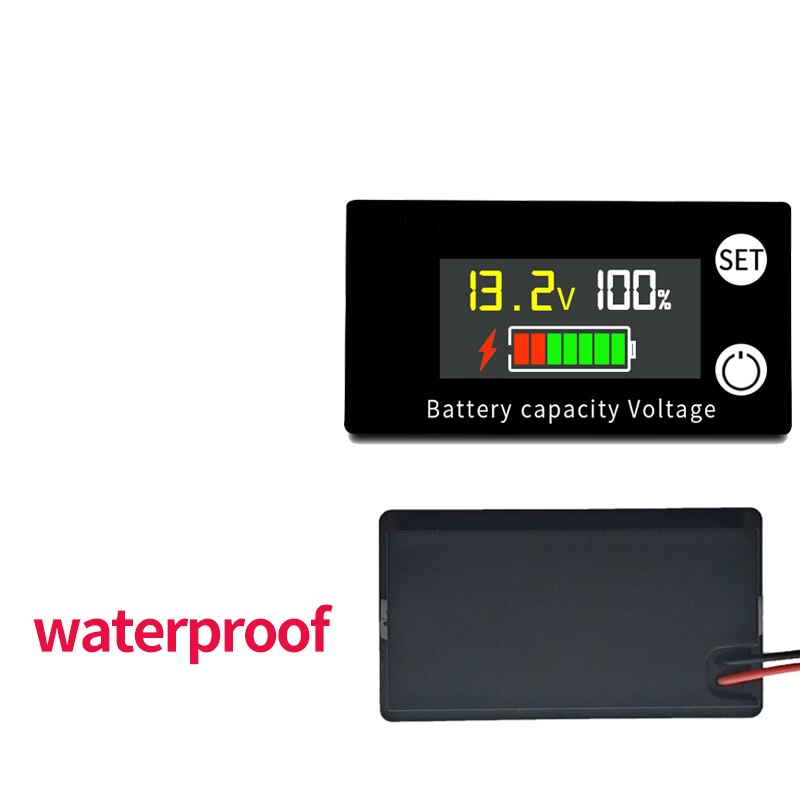 Voltímetro Digital de CC, 8v a 100V, pantalla eléc... – Grandado