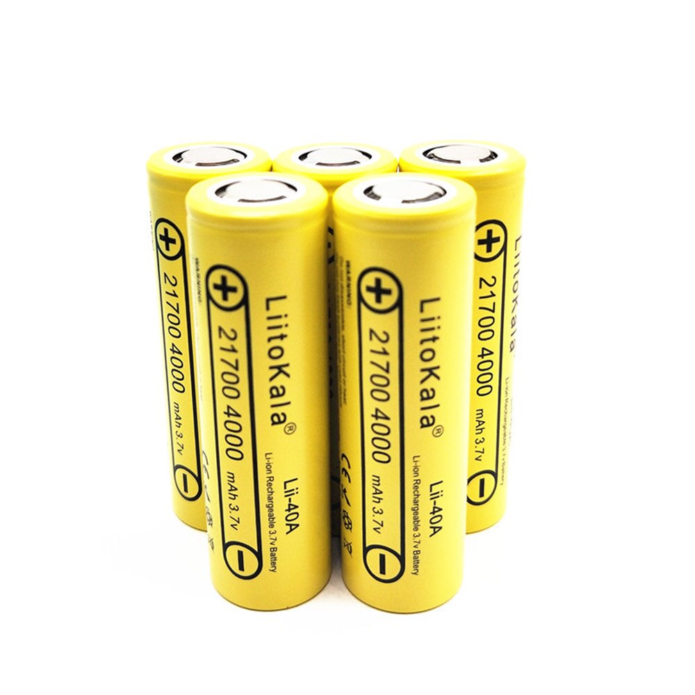 LiitoKala 3.7V 21700 4000 mAh Li-ion Battery Lii-4... – Grandado