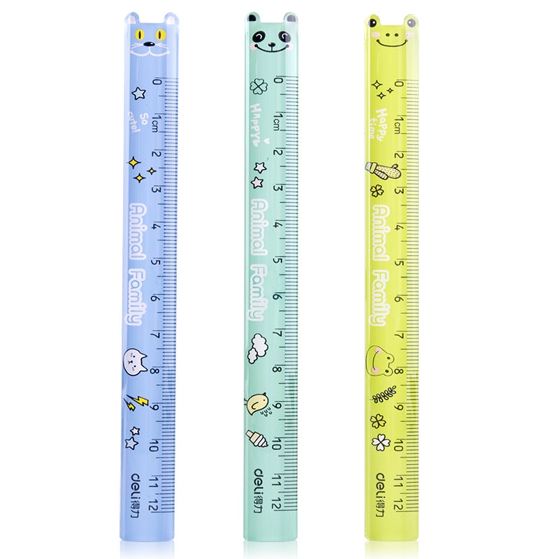 1PC Kawaii Frog Bear Cat Straight Ruler Measure St... – Vicedeal
